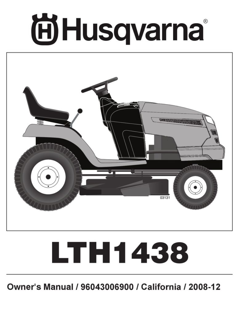Husqvarna LTH1438 - Manual pdf, price for sale, specifications ...