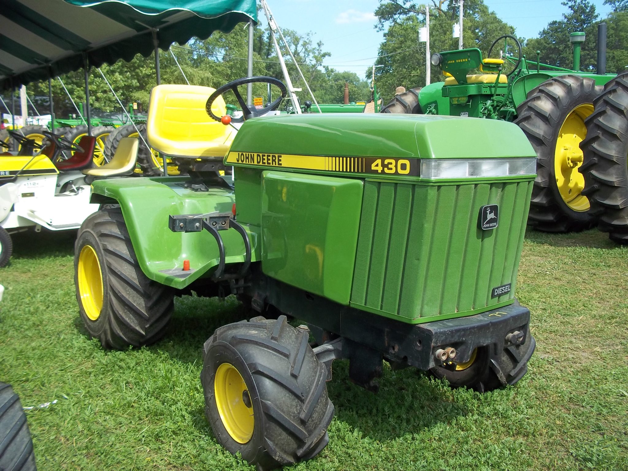 John Deere 430 Lawn Mower - Manual pdf, price for sale, specifications ...